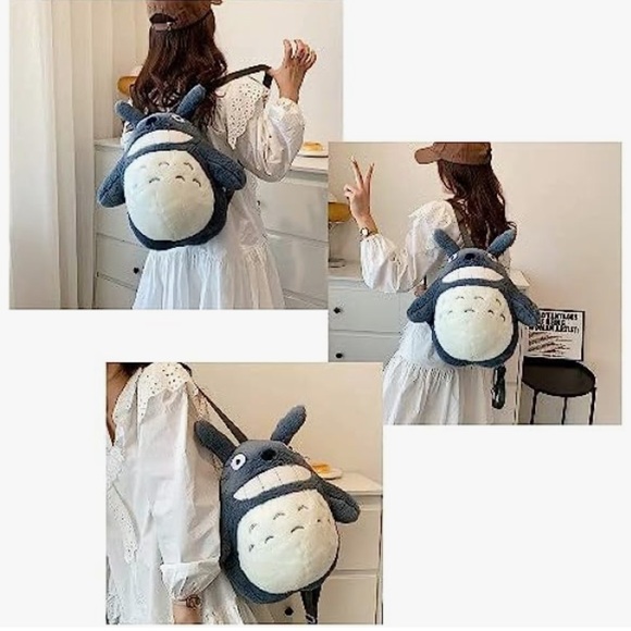 Bags | Totoro Plush Backpack | Poshmark